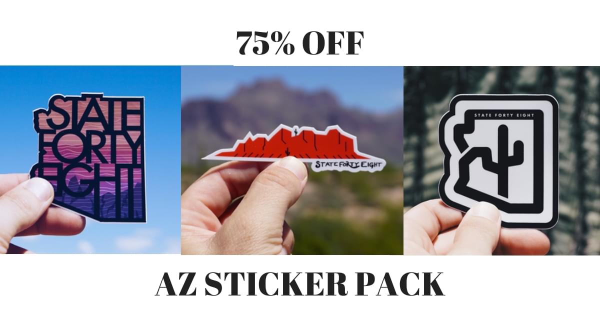 State Forty Eight Sticker Pack